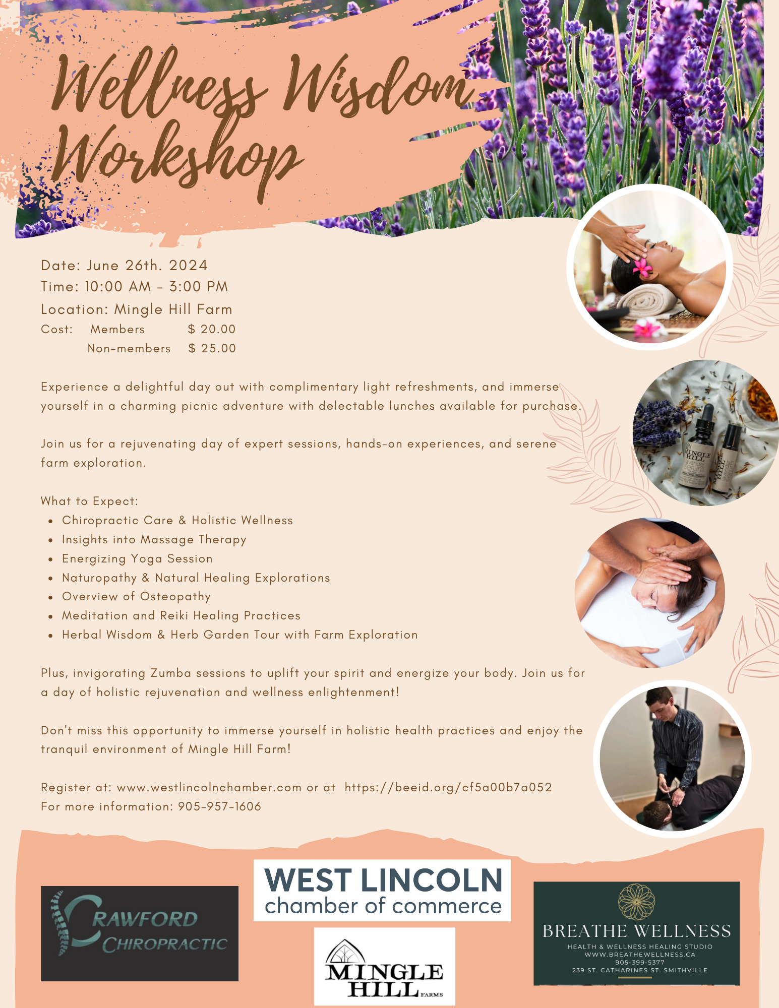 The Wellness Wisdom Workshop | West Lincoln Chamber of Commerce